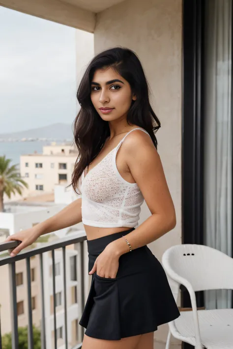 22 years old, wgz style, petite woman, darker skin, dark skinned woman - SeaArt AI