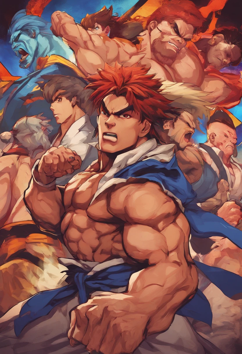 seu madruga como skin do street fighter - SeaArt AI