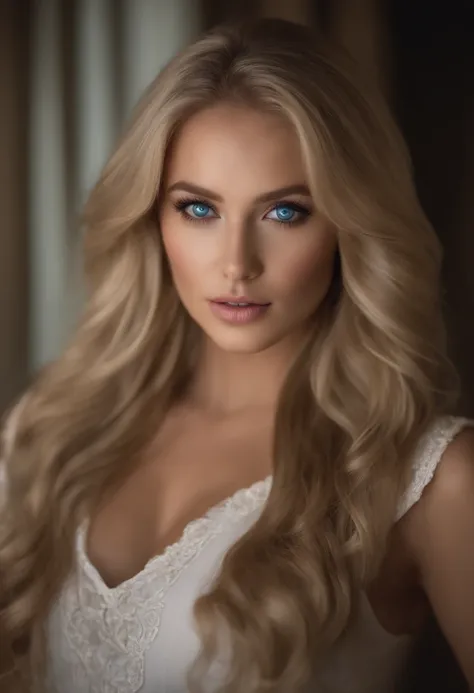 Totally Alafed Women , Sexy girl with blue eyes, ultra realist, meticulously detailed, Portrait ...
