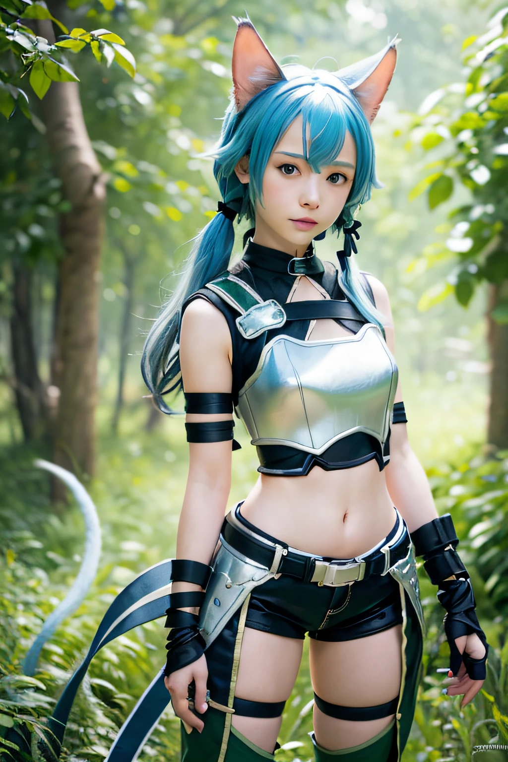 masterpiece, best quality, highres, 1girl, sinon1 - SeaArt AI