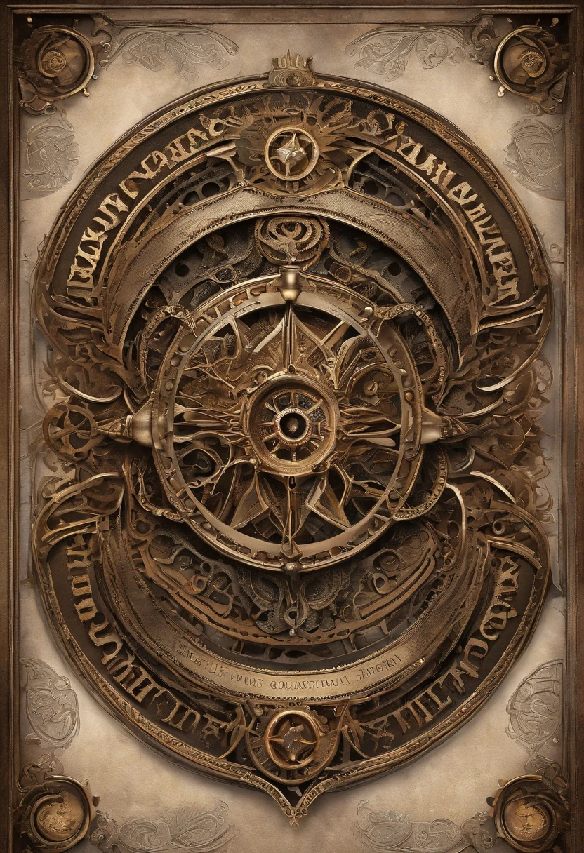 A close up of a clock with a clock face on it - SeaArt AI