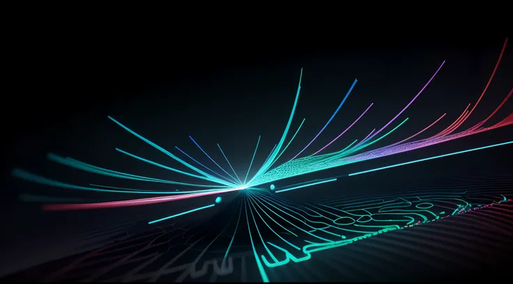 Engaging 3D visualization featuring stunning graphs、glinting - SeaArt AI