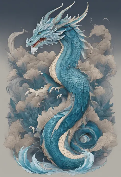 dragon outline - SeaArt Al - Free Al Art Generator