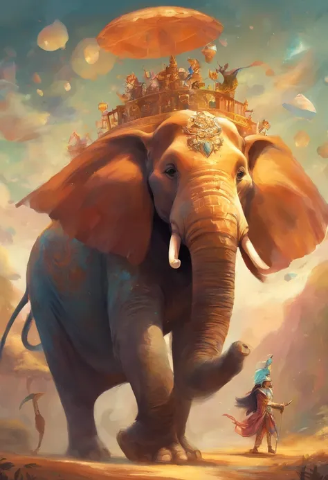anthropomorphic elephant - SeaArt Al - Free Al Art Generator