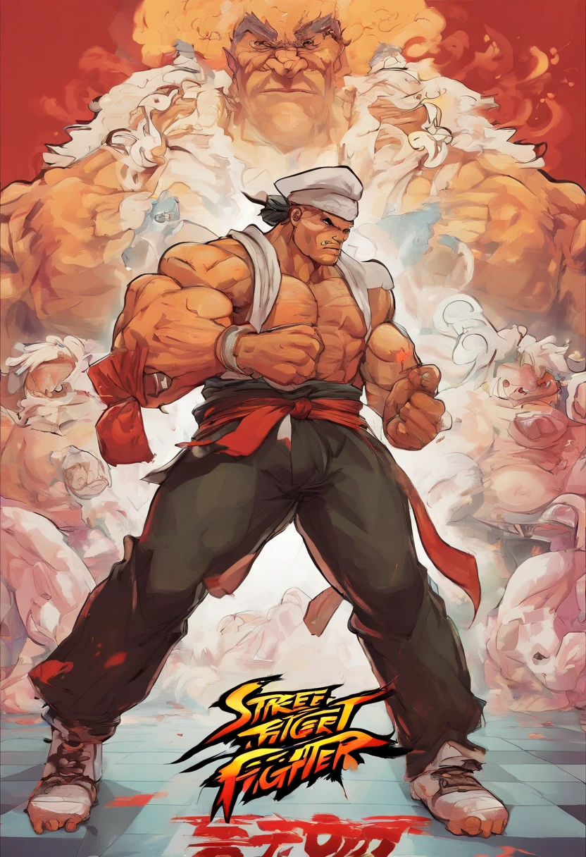 Street fighter 3 - SeaArt AI