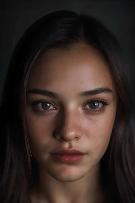 Close Up Editorial Photograph Of A 21 Year Old Woman Highly