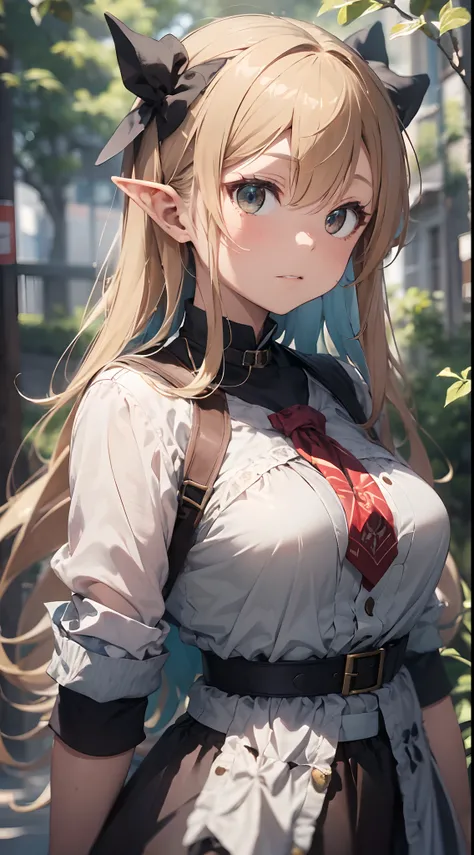 masterpiece、(detaileds、hight resolution、top-quality)、1 girl、The most common elven clans。Wood Elf ...