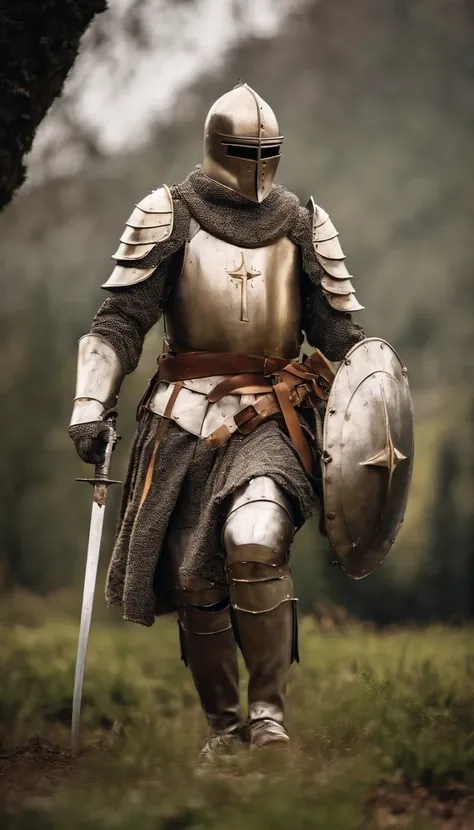 A medieval knight、Holy medieval knight、Mysterious knight、Yellow armor ...