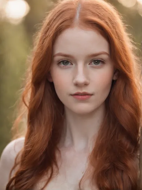 Gorgeous 18 Year Old Redhead Seaart Ai