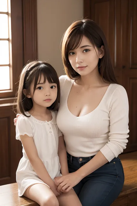 mother daughter underwear - SeaArt Al - Free Al Art Generator