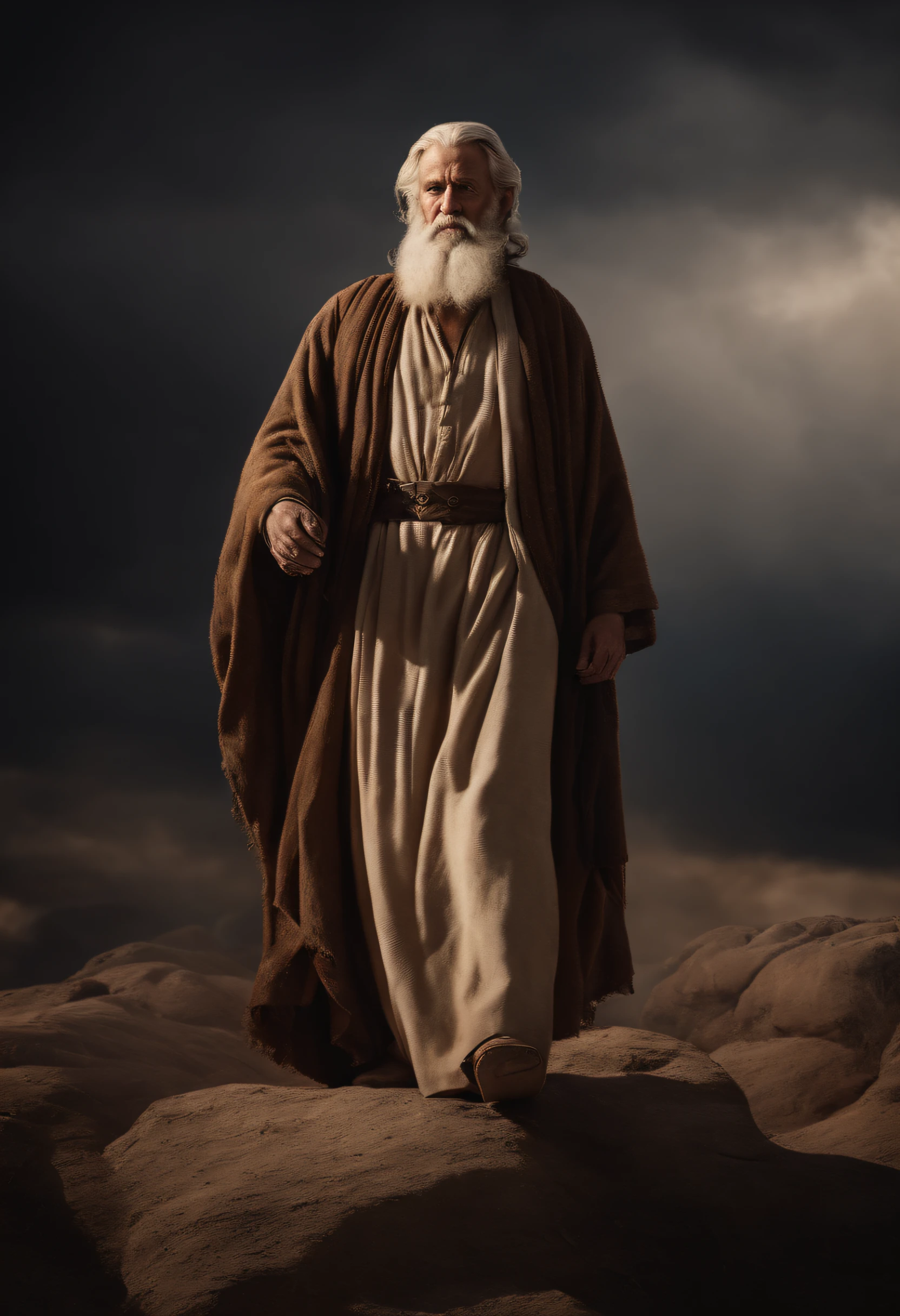 Abraham Father of the Nations Biblical Character realistic image 8k ...