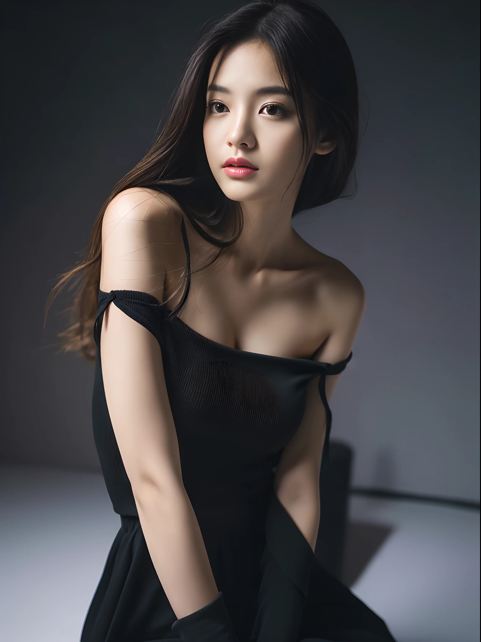 top-quality、 masterpiece、超A high resolution、(Photorealsitic:1.4)、Raw photo、1girl in、off ...