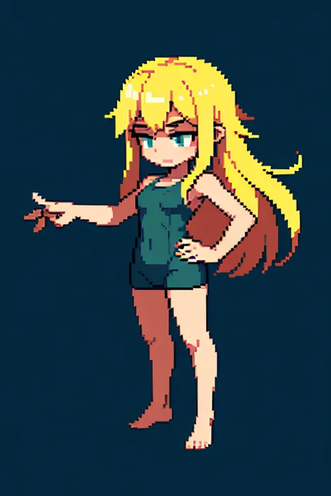 Pixel Art Girl Auto Seaart Ai