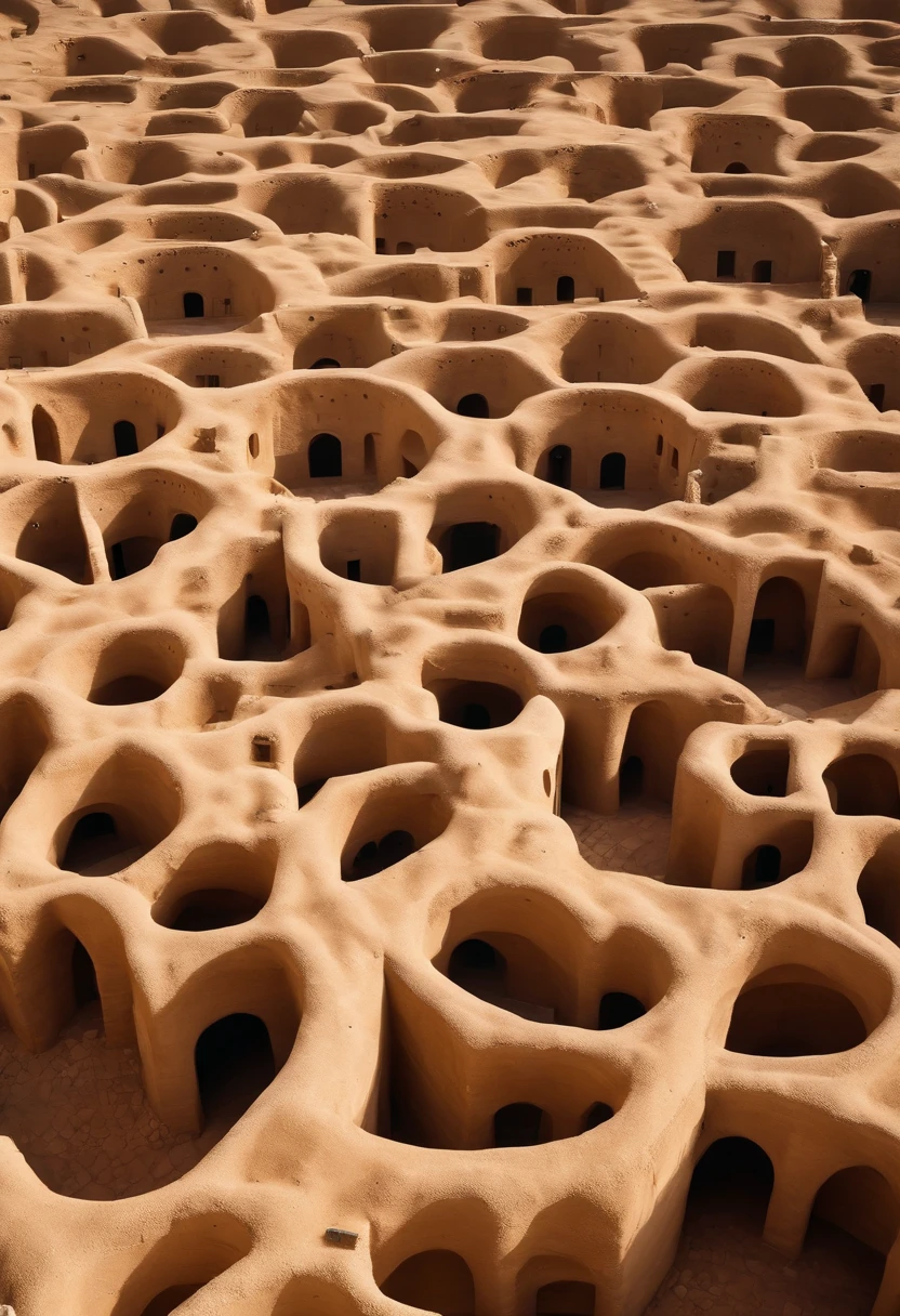 najd city aerial view, natural - SeaArt AI