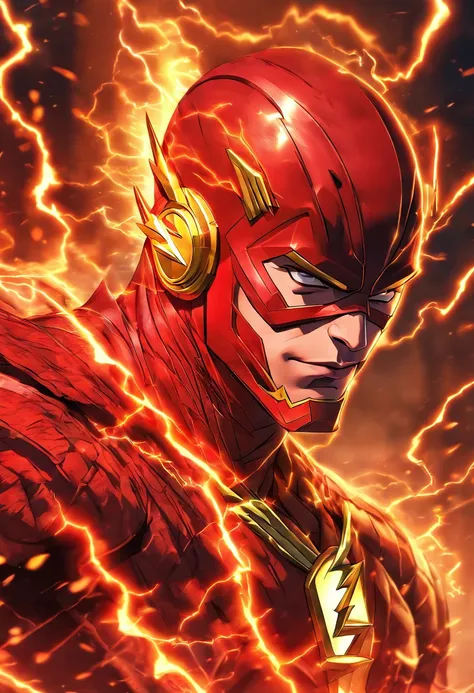 The flash as a samurai - SeaArt AI