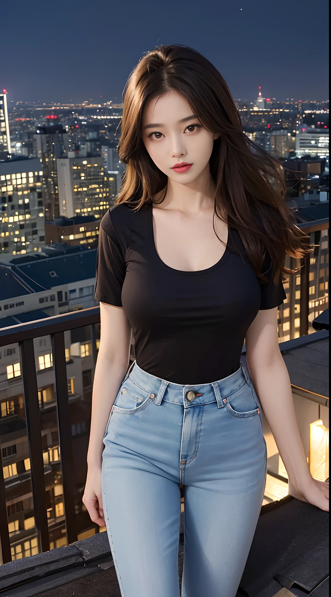 ((Midnight, Best quality, 8k, Masterpiece :1.3)), Whole body - SeaArt AI