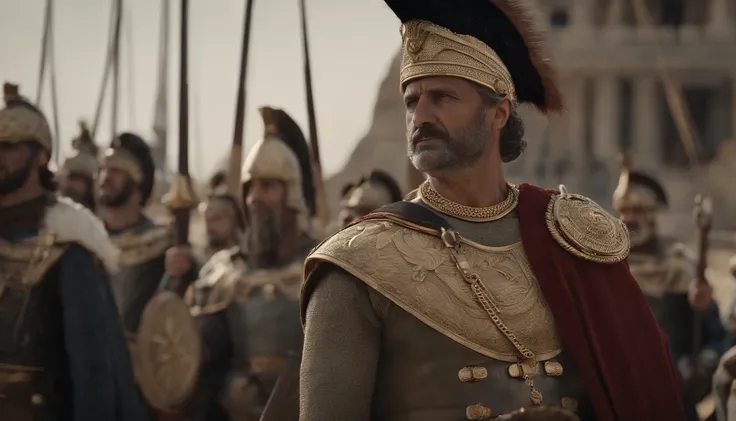 Hannibal Barca, a Carthaginian general, realistic, 8k, detailed - SeaArt AI