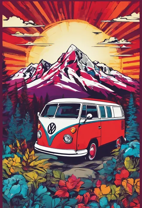 Ready-to-print vector t-shirt art colorful graffiti illustration of a ...