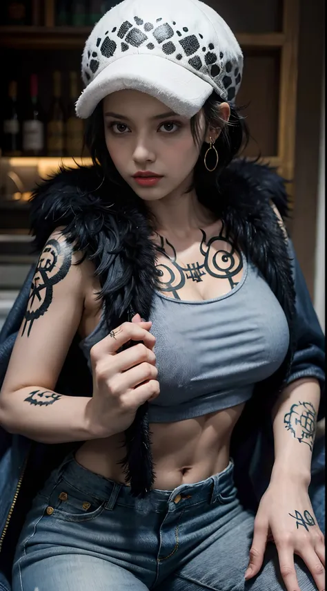 Female Trafalgar Law One Piece Seaart Modelo Ai
