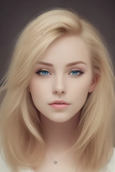 blond woman with blue eyes and long hair posing for a picture, blue eyes and blond hair, blonde ...