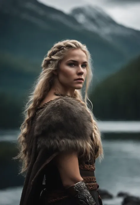 Woman, One, Portrait, 18 Years old, Scandinavian - SeaArt AI