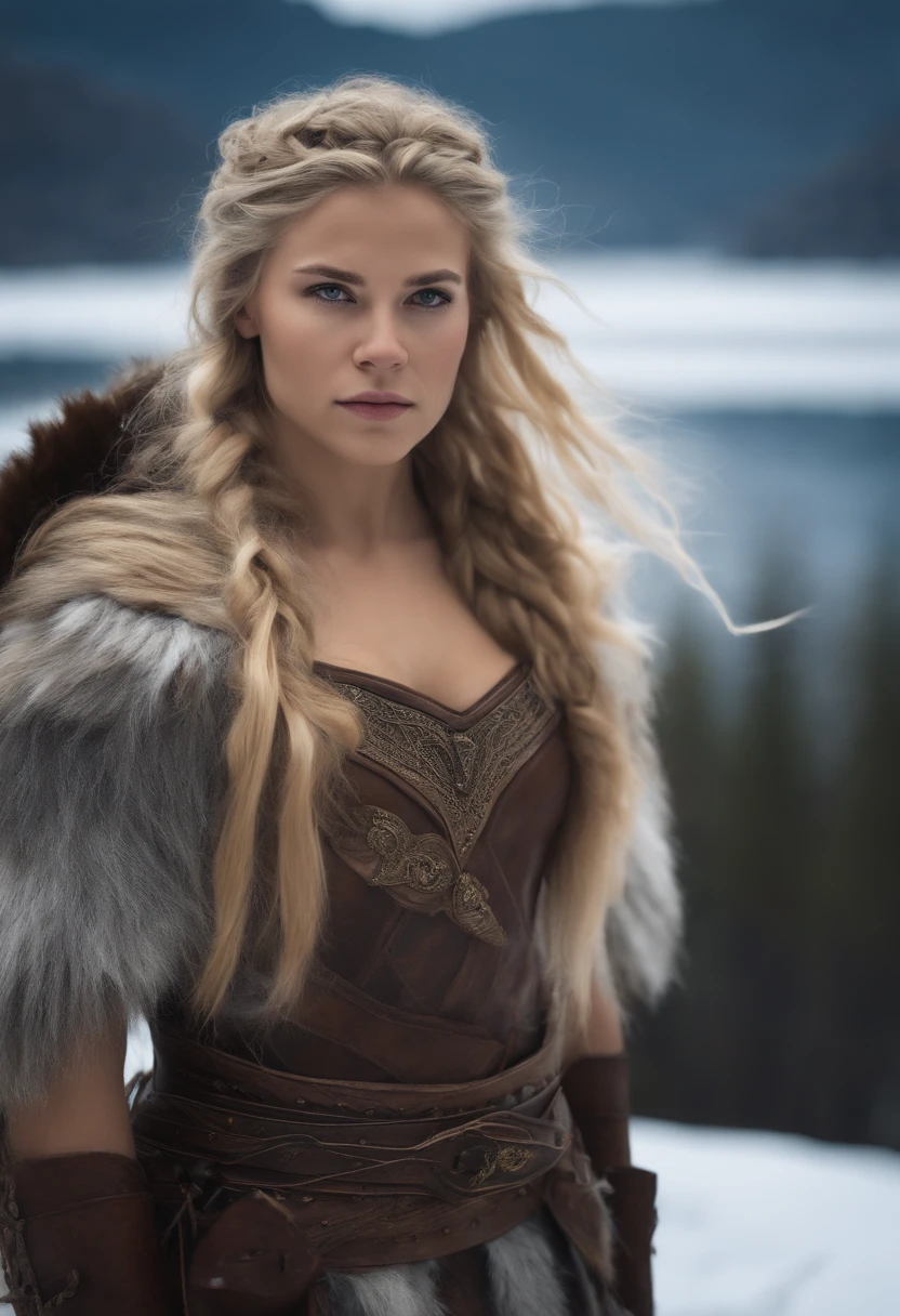 Woman, One, Portrait, 18 Years old, Scandinavian - SeaArt AI