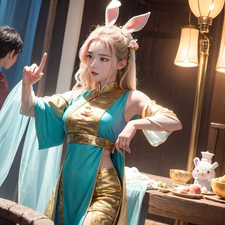 Adventure Rabbit(Extremely detailed Cg Unity 8K wallpaper,Masterpiece ...