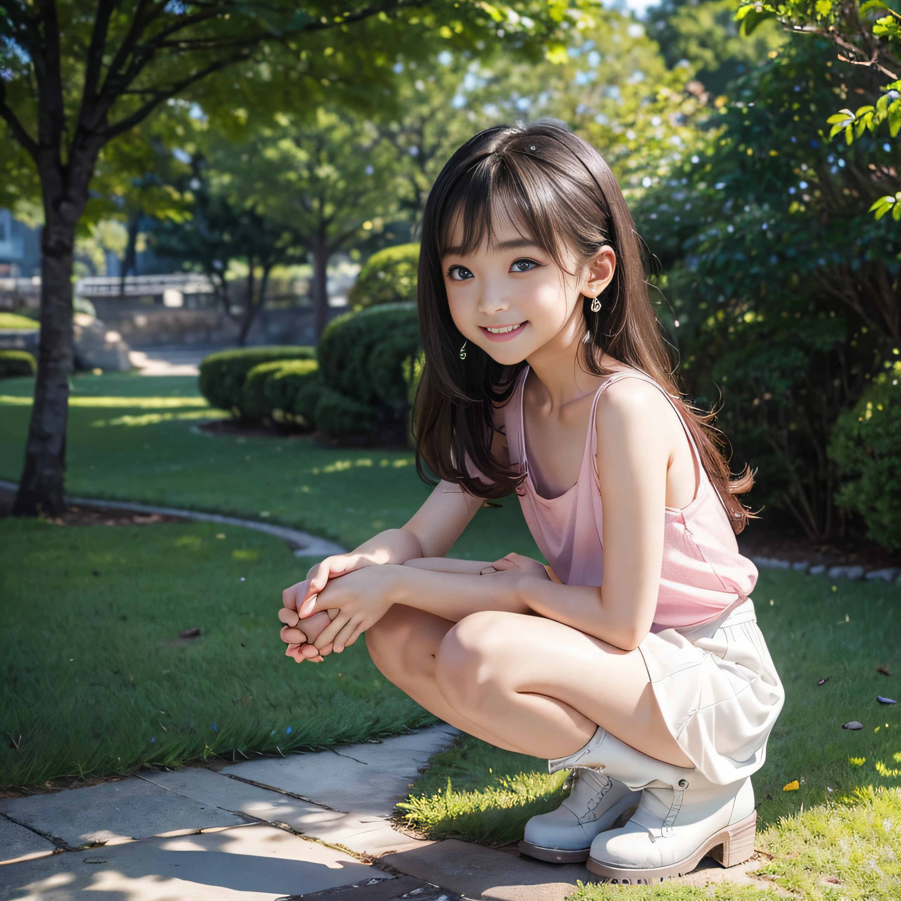 Alone、small Tits、kawaii Faces,small And Flat Chest、sideshot,delicate Body