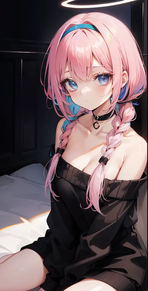 1girl, alternate costume, arona \(blue archive\), bangs, bare legs - SeaArt AI