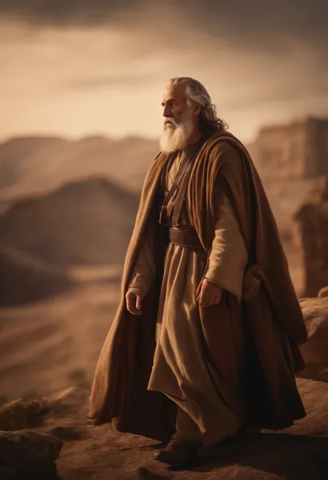 Abraham Father of the Nations Bible Character Realistic Image 8k ...