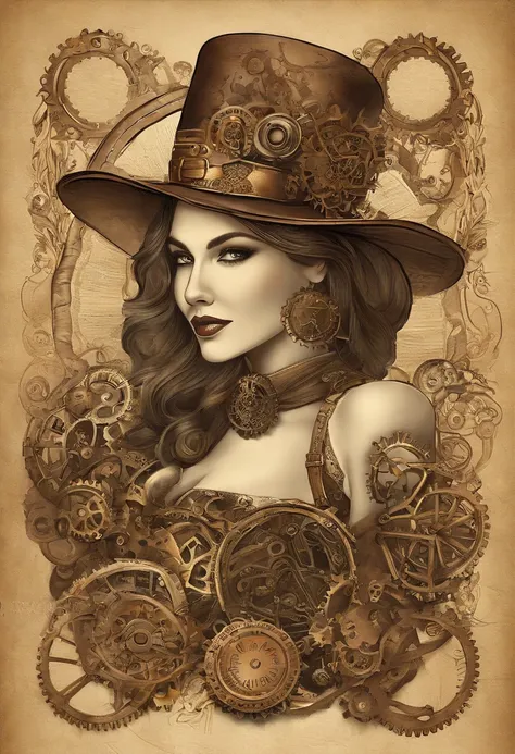 Steampunk Drawing Seaart Al Free Al Art Generator