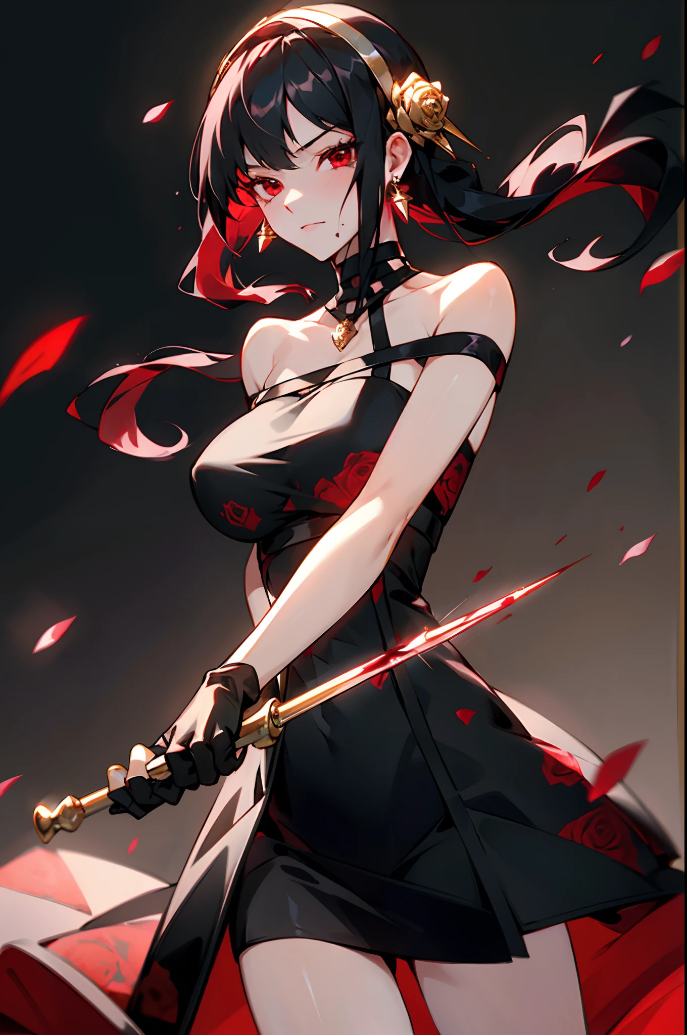 yor briar, 1girl, backlightin - SeaArt AI