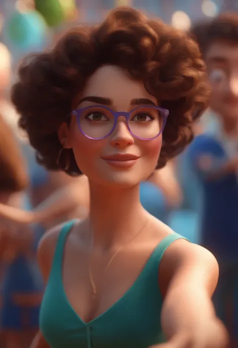 Pixar Style Image With 3d Char Seaart Ai