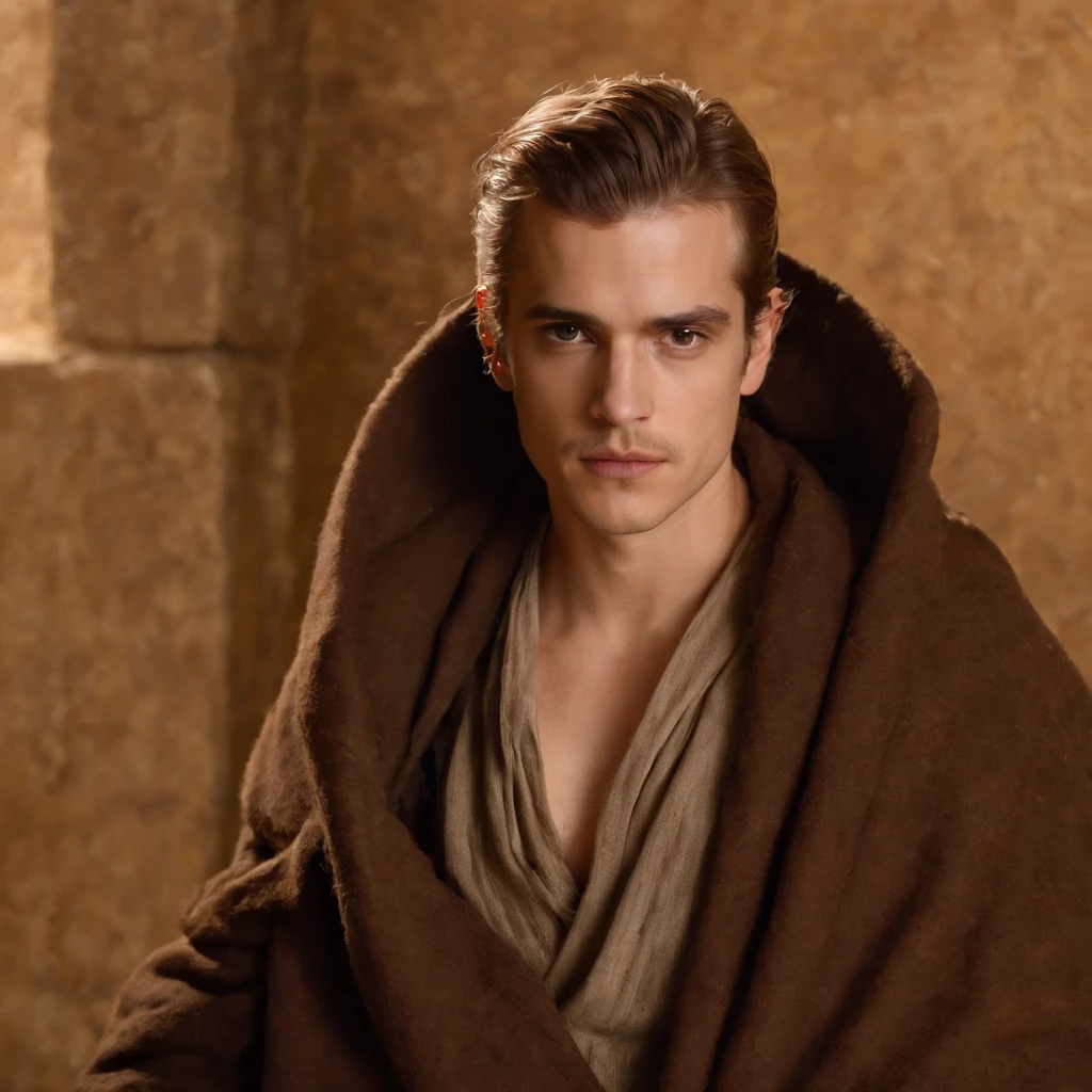 ((Hayden Christensen)) Retrato de rango medio de un hiperdetallado al ...