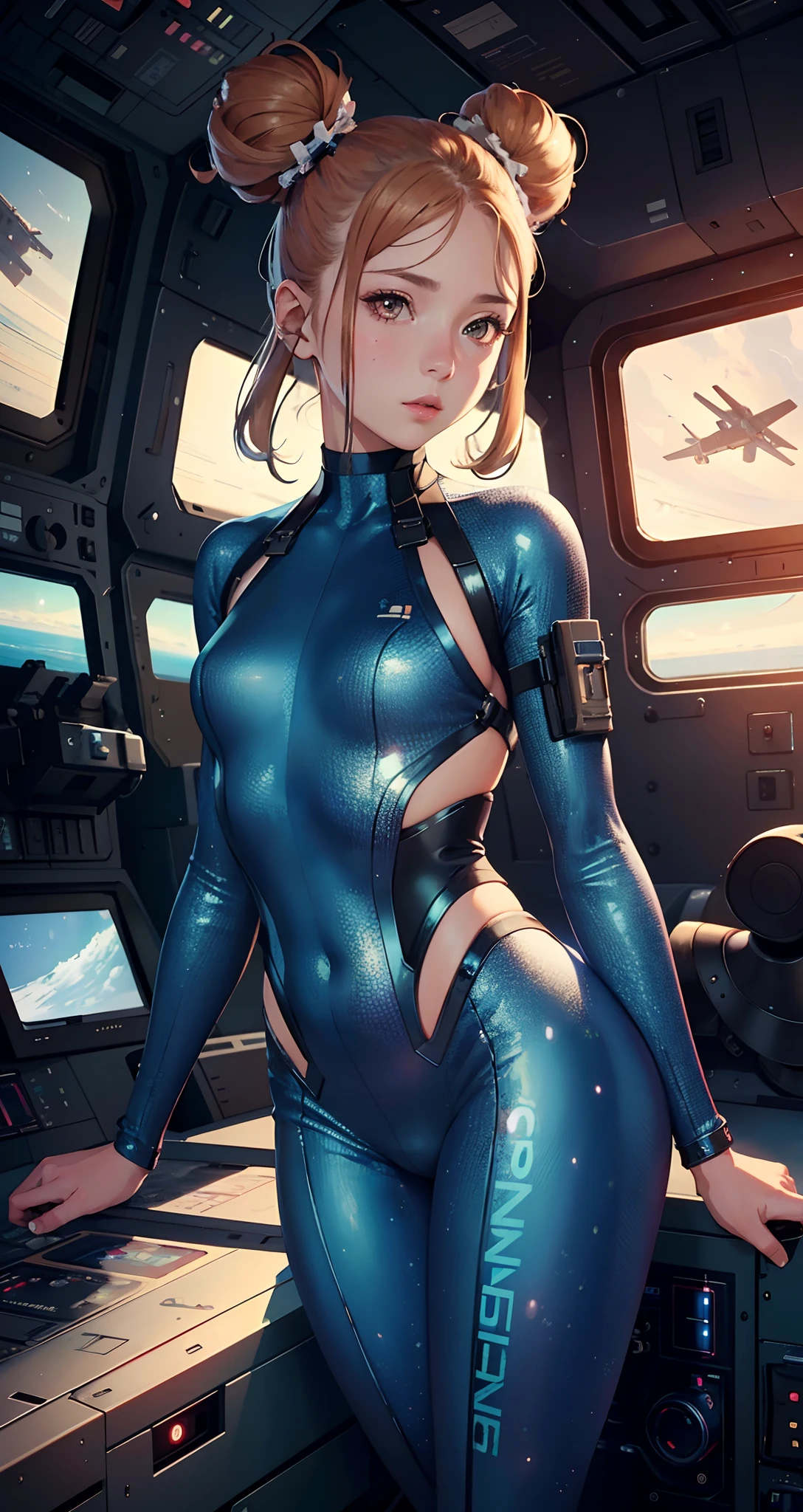 best quality, masterpiece, realistic, photorealistic, 1girl - SeaArt AI