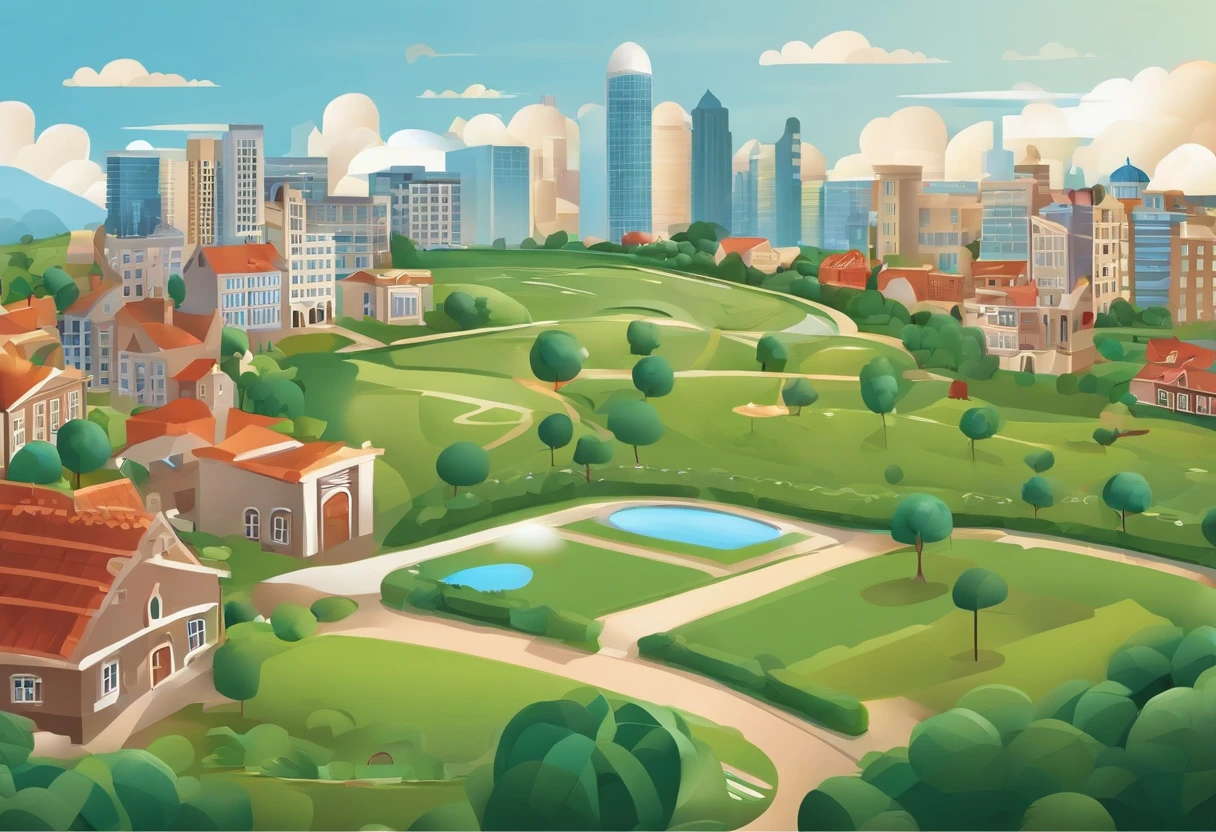 2D graphic illustration，The nu - SeaArt AI