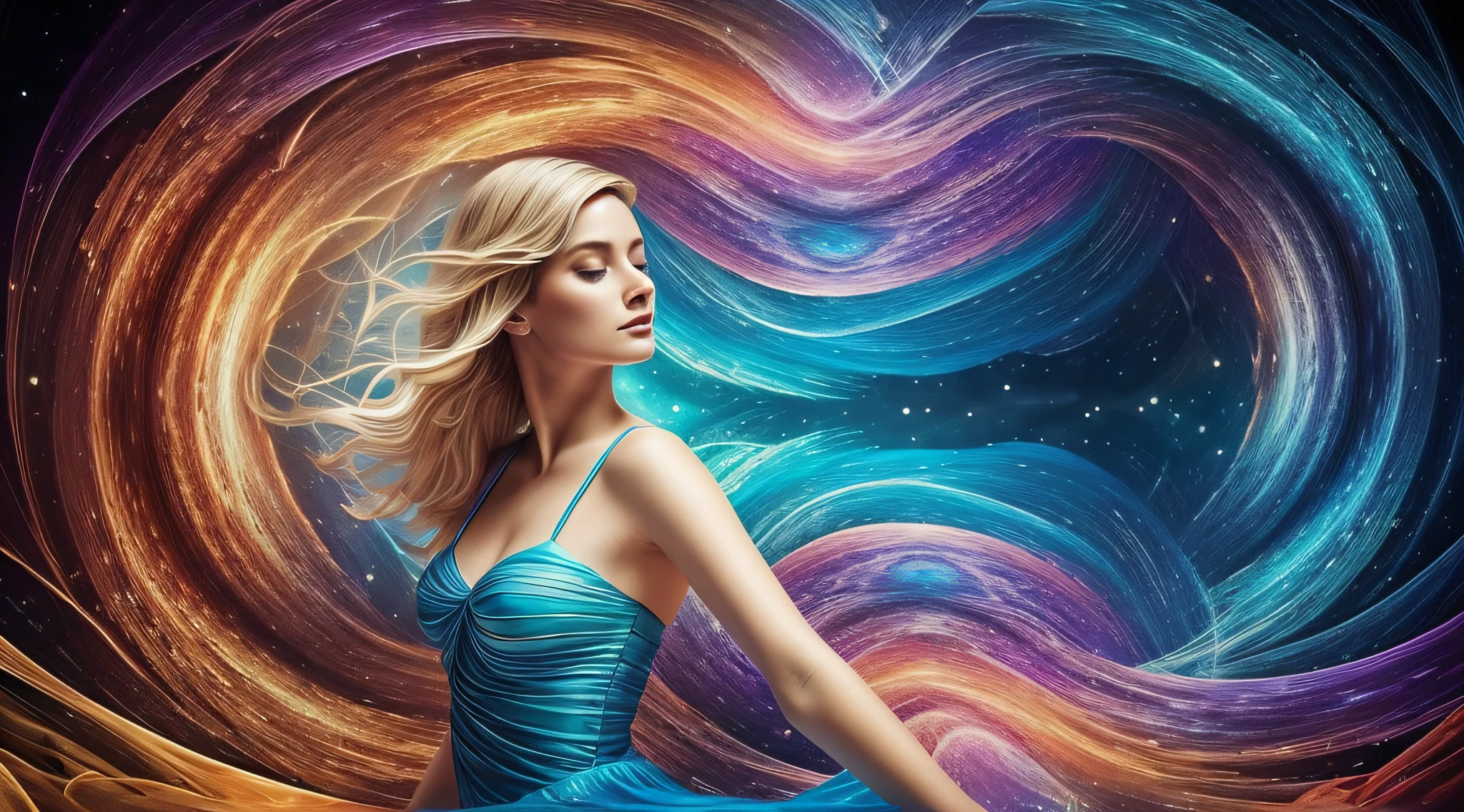 Beautiful surreal programming - SeaArt AI