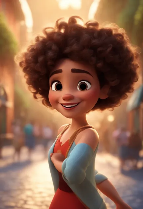 Pixar Style Image With 3d Char Seaart Ai