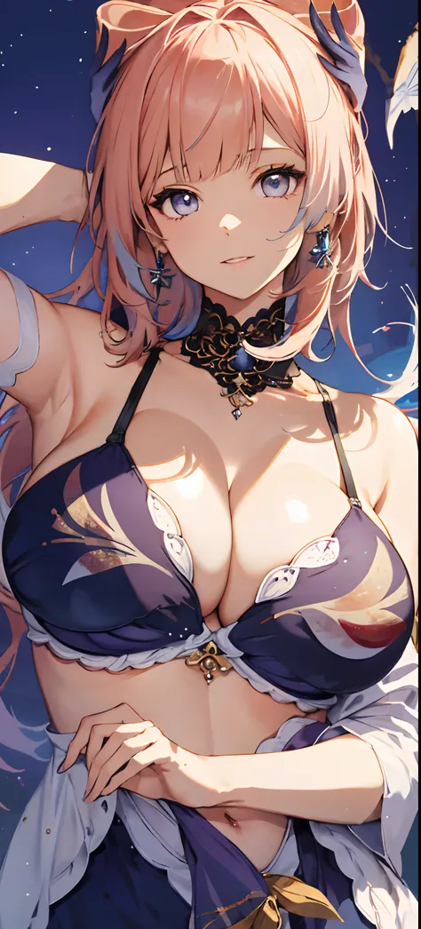 Feet from below pose - SeaArt Modelo AI