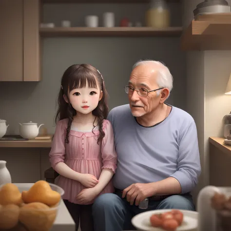 Father and daughter - SeaArt AI