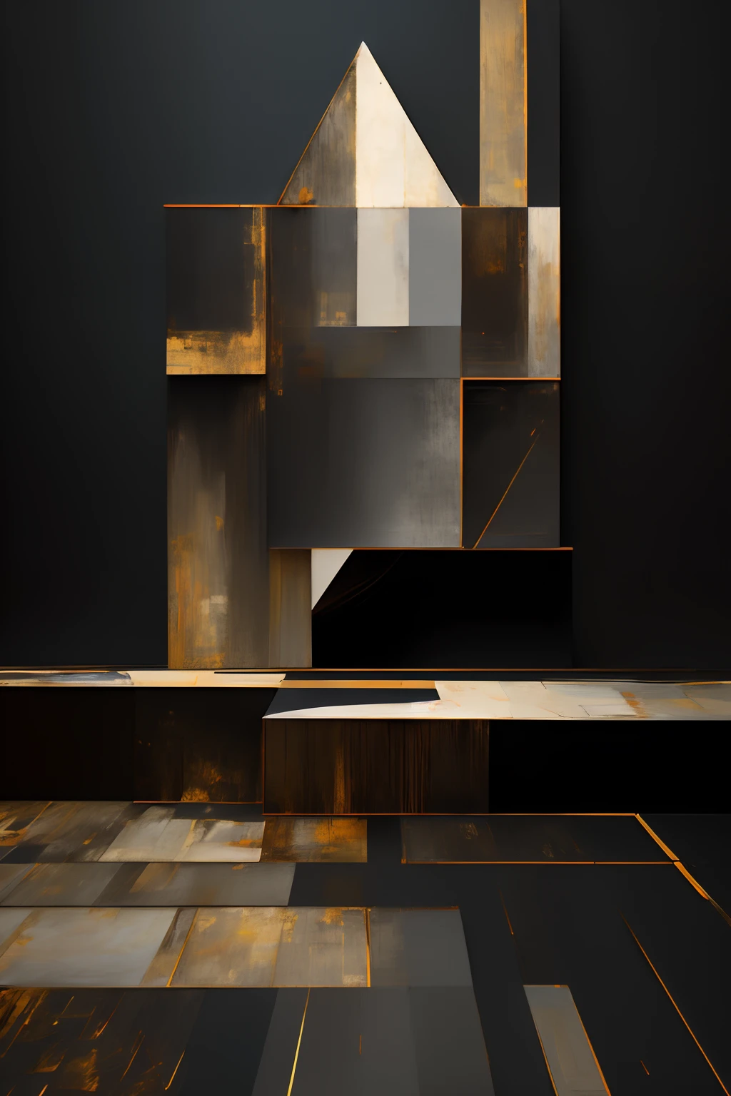 Minimalism art created with SeaArt AI