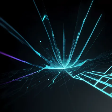 Engaging 3D visualization featuring stunning graphs、glinting - SeaArt AI