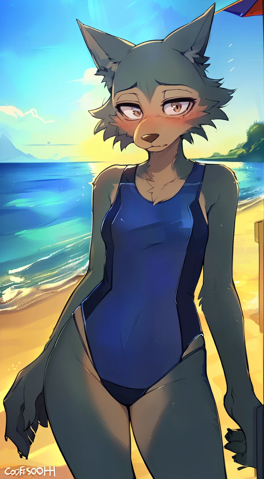 uploaded on e621, ((by itagaki_paru, by kenket, Ross Tran, ruan jia - SeaArt AI