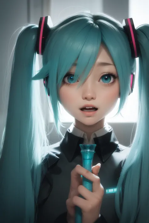 hatsune miku minecraft shaders - SeaArt Al - Free Al Art Generator