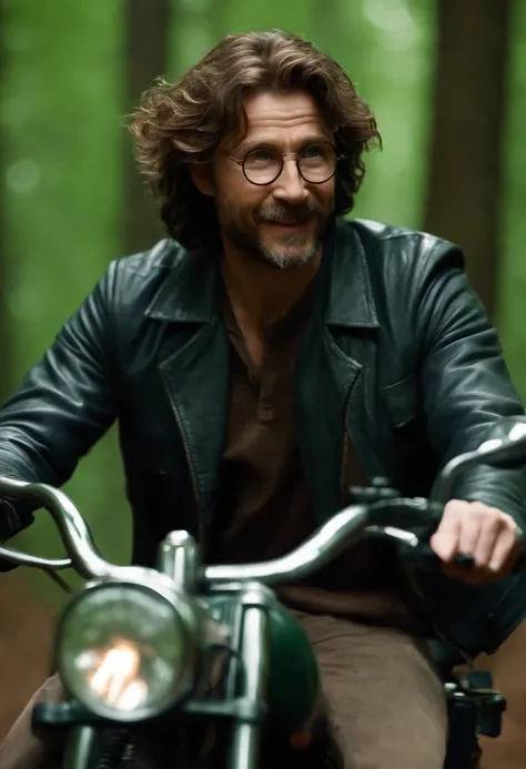 A video of Sirius riding a motorcycle through the streets of Paris ...