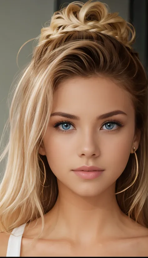 Color Photograph Plano Medio Vestido Negro Primer Plano A Realistic Photo Of A Beautiful