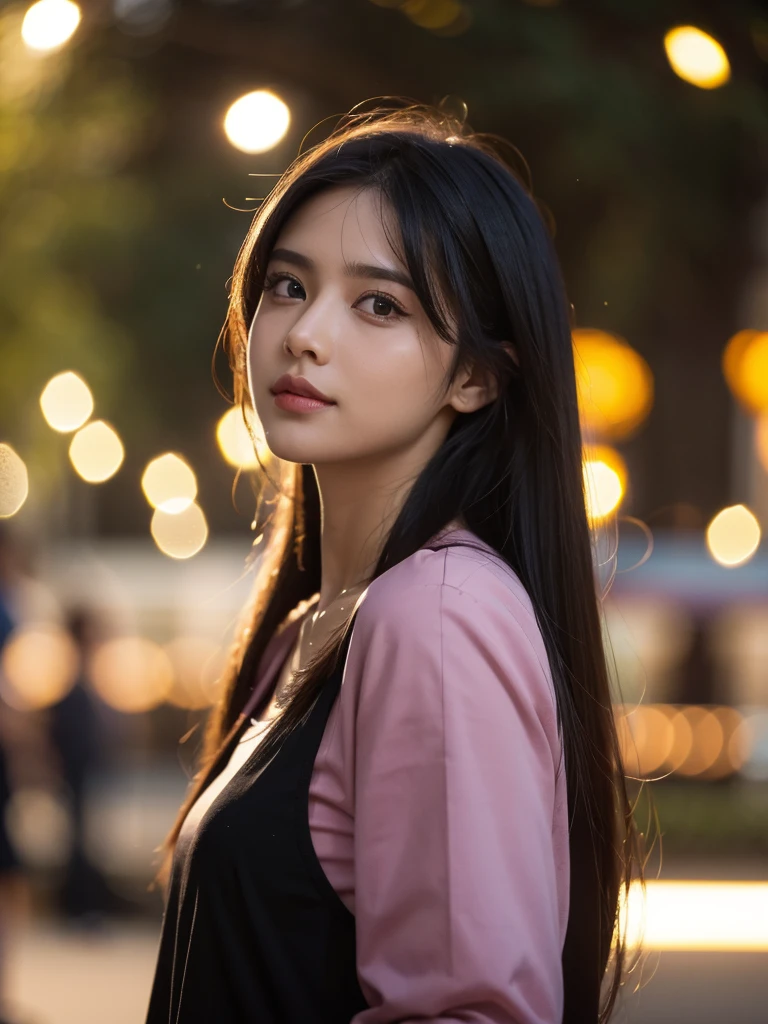 Gadis cantik, potret,bokeh - SeaArt AI