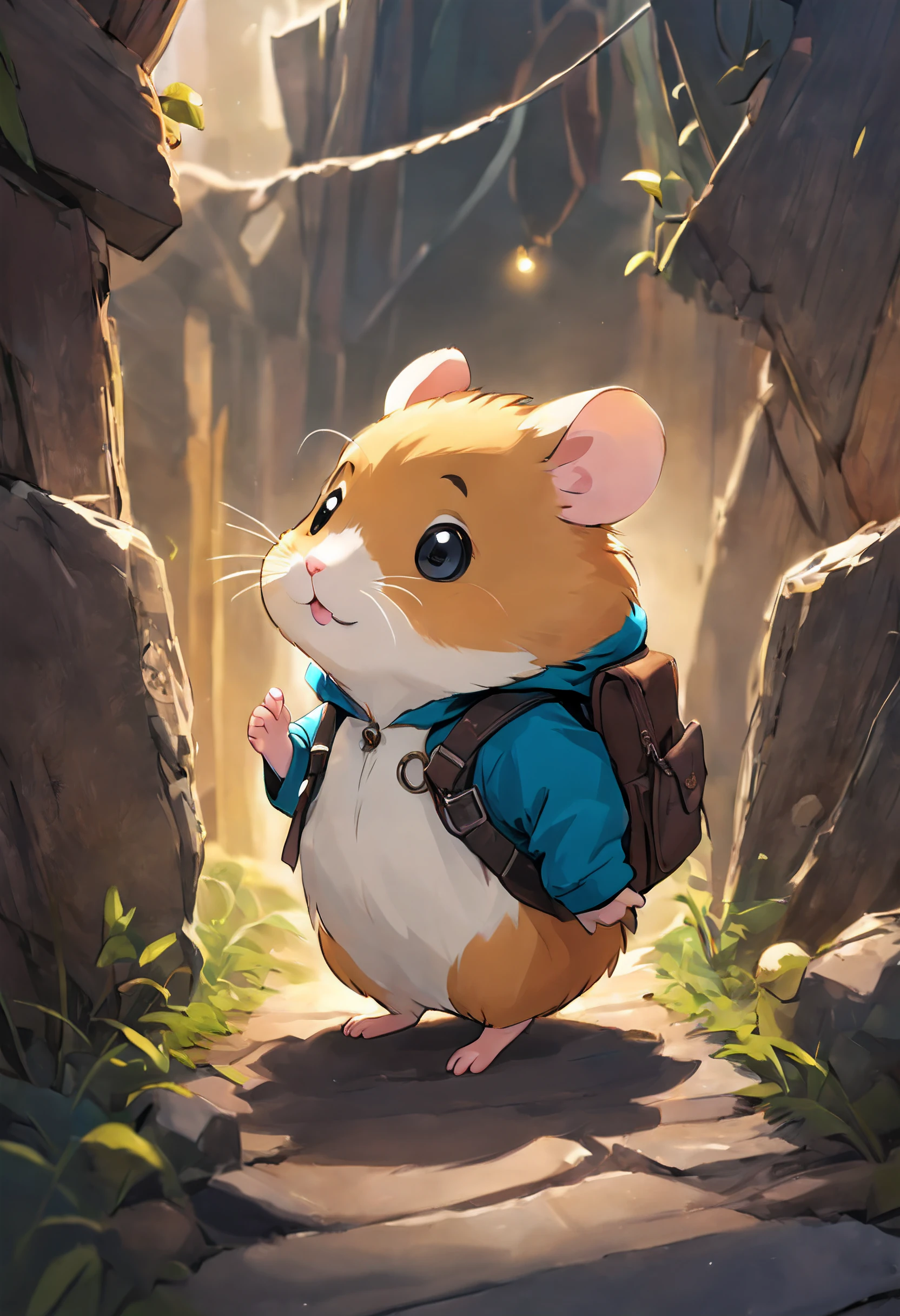 SeaArt AIで作成された[eva] hamster's adventures