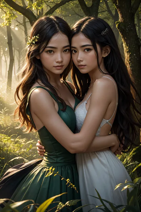 (realistisch:1.3), 2girls, (am - SeaArt AI