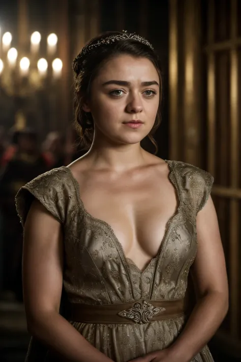 Foto RAW, Arya Stark, Extremely gorgeous lady, Arya Stark PLAYED BY MAISIE WILLIAMS, Queen Arya ...